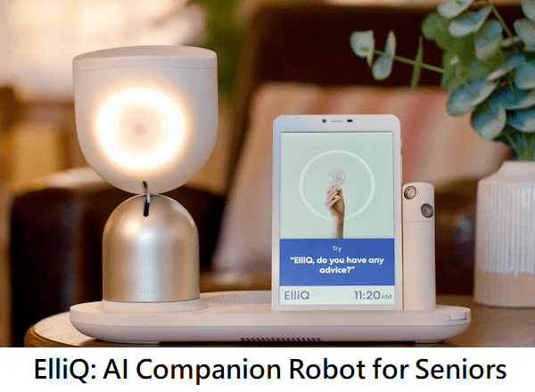 Revolutionary Robot ElliQ: The No.1 Friendly AI Robot Helping Seniors ...